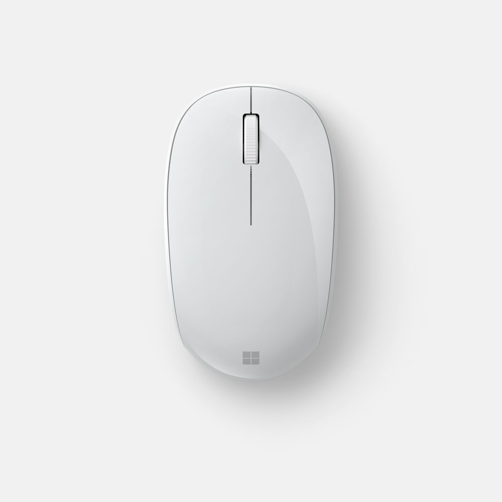Mouse Microsoft Sem Fio Bluetooth Branco - RJN-00074 - Multi