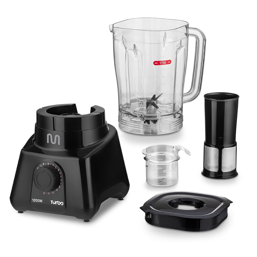 Liquidificador 2,6L Turbo 1200w-220v Multi Home - LQ1202 - Multi