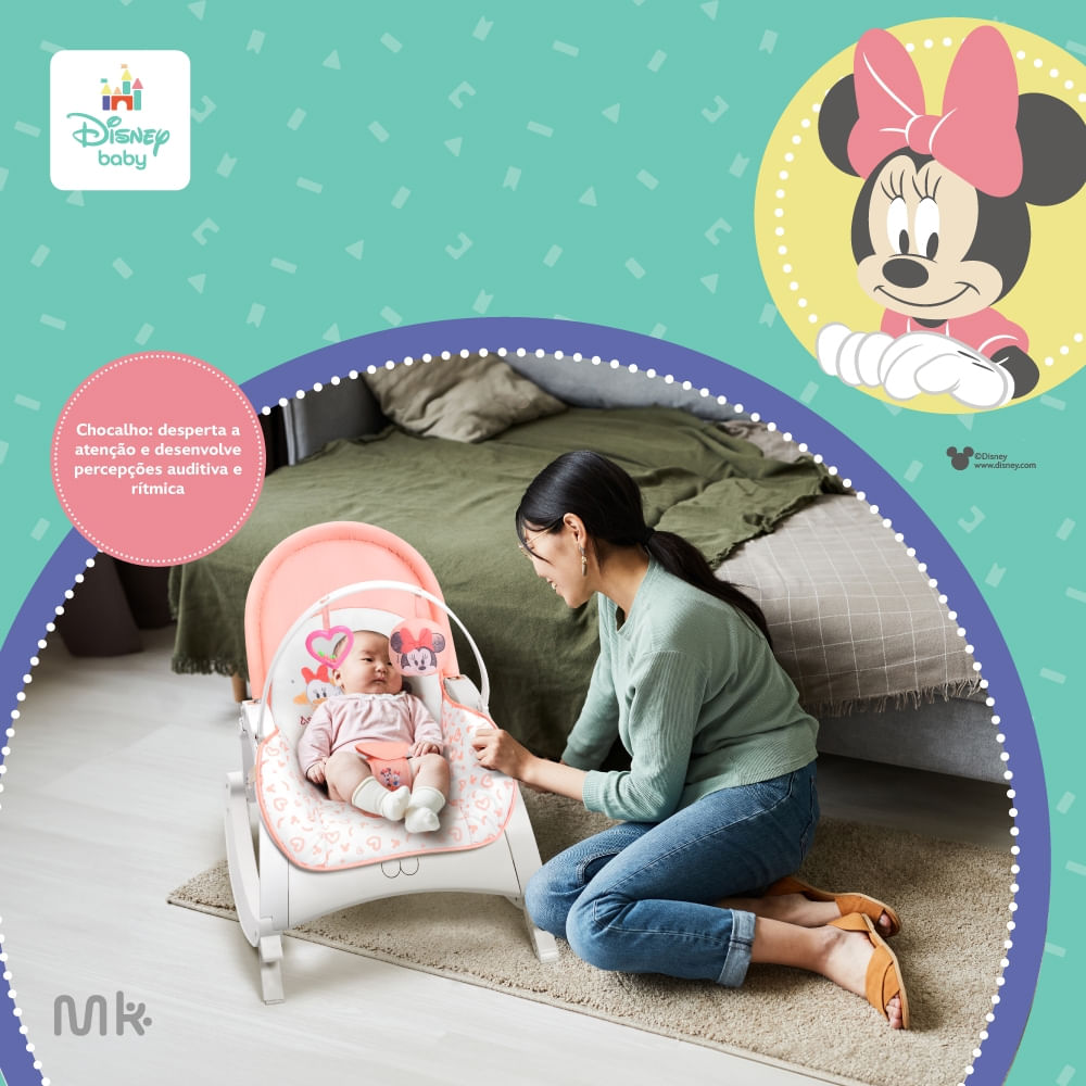 Cadeira de Descanso Happy Hop Mickey 0-20Kg Azul - BB383OUT ...