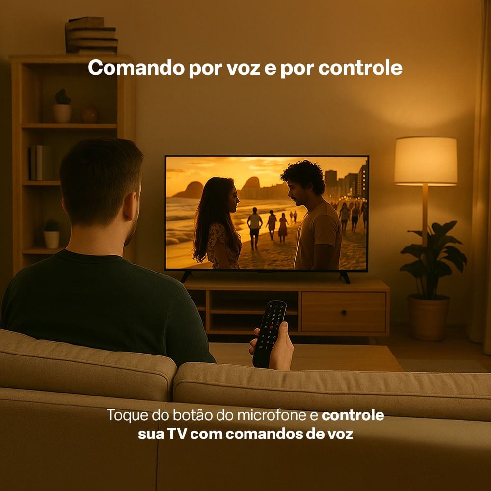 Smart TV DLED 50" 4K Toshiba 50C350NS VIDAA - TB029M - Multi