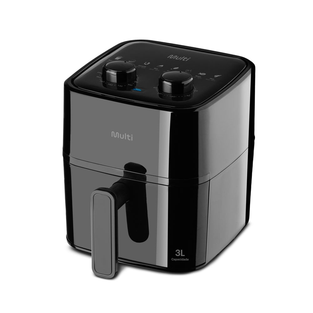 Fritadeira Elétrica Air Fryer 3L 1200W 220V Multi - GO251OUT ...