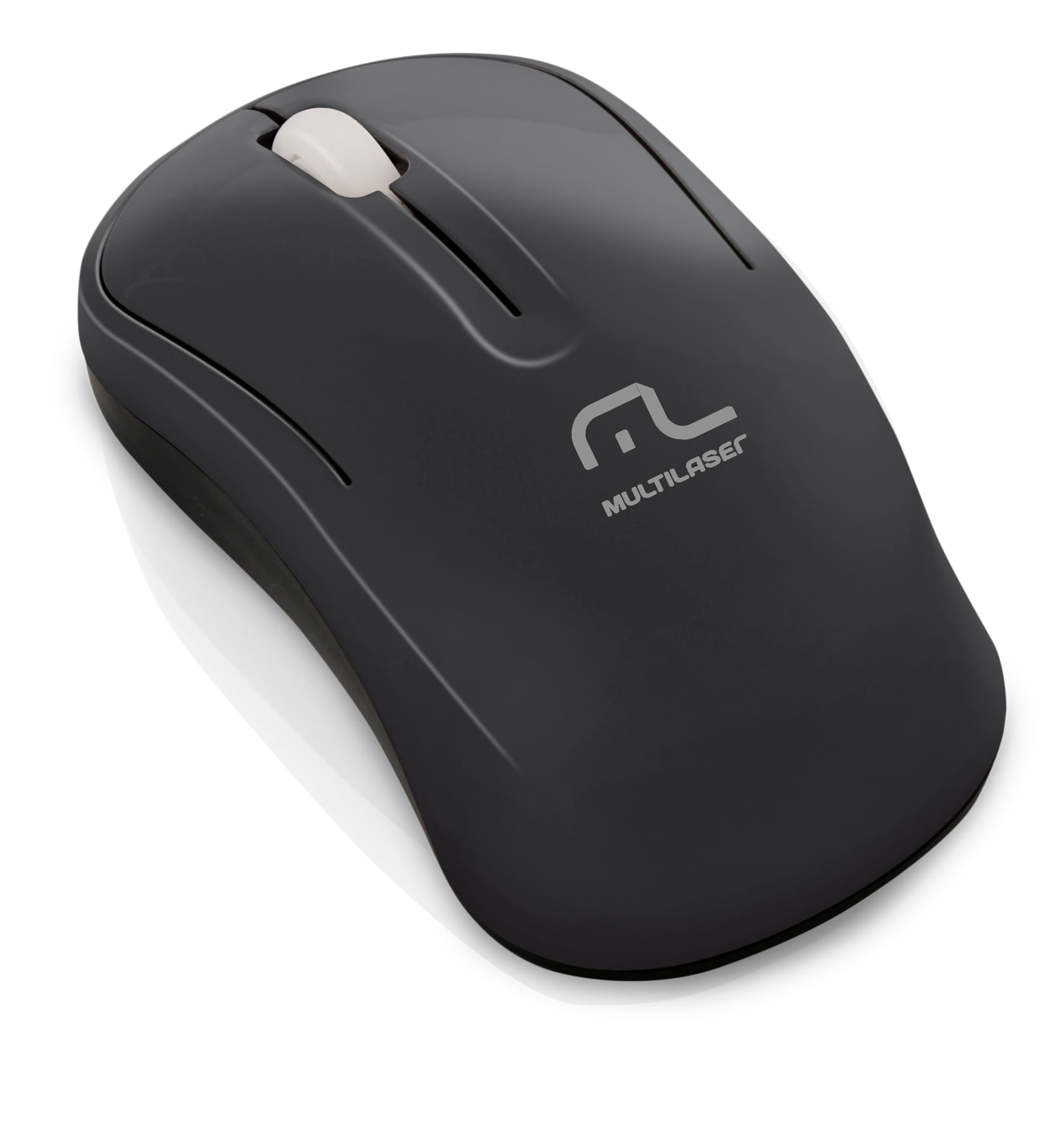Mouse Sem Fio Multilaser Preto - MO173 - Multi