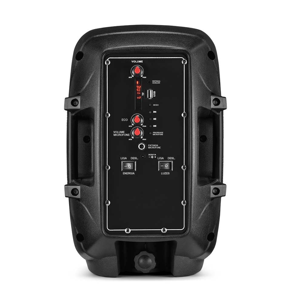 Caixa De Som Amplificadora Multilaser Ativa 8 Polegadas Com Bluetooth ...